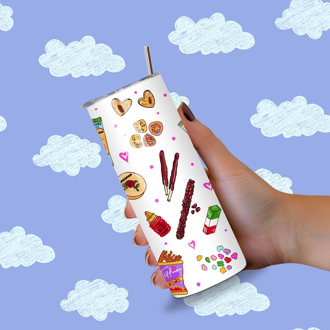 Mexican Candy Snacks PNG, Vector, SVG, Downloadable, Handdrawn, Tumbler ...