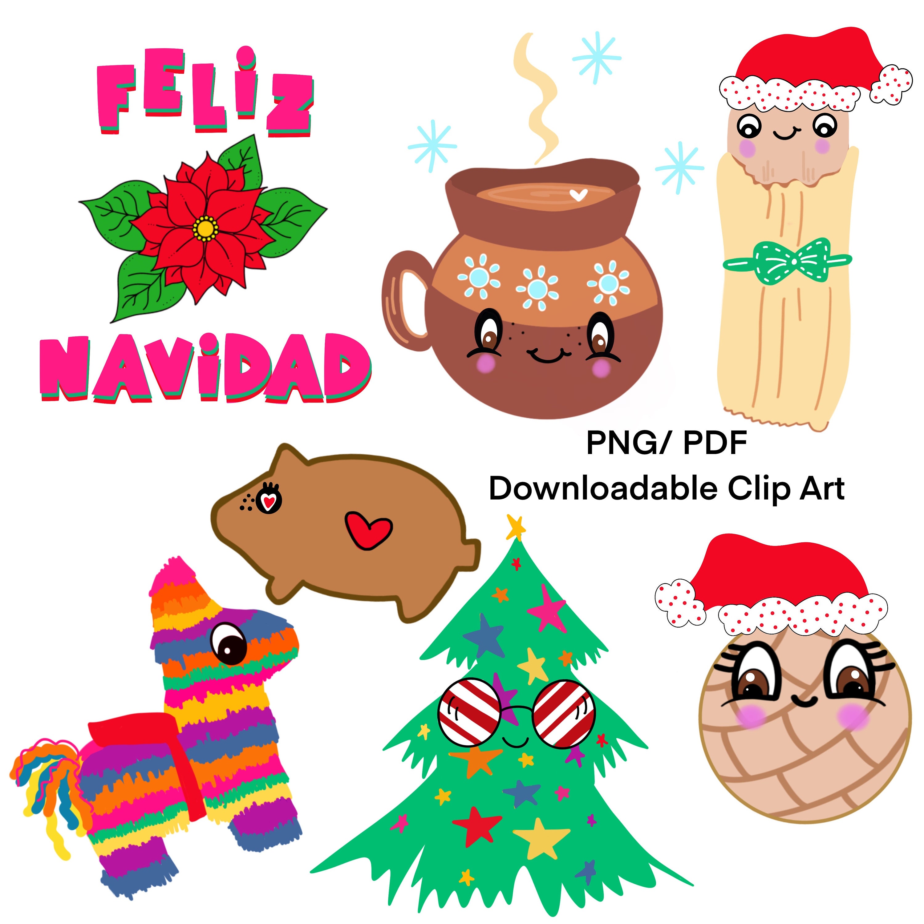 Mexican Christmas Clip Art