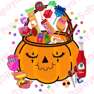 Mexican Candy, PNG, Halloween, Pumpkin, Masa Pan, Jarritos, Halloween ...