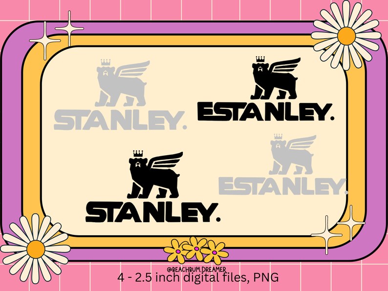Estanley, Stanley Tumbler Png, Logo Png, Quencher, Mexican Png, - Etsy