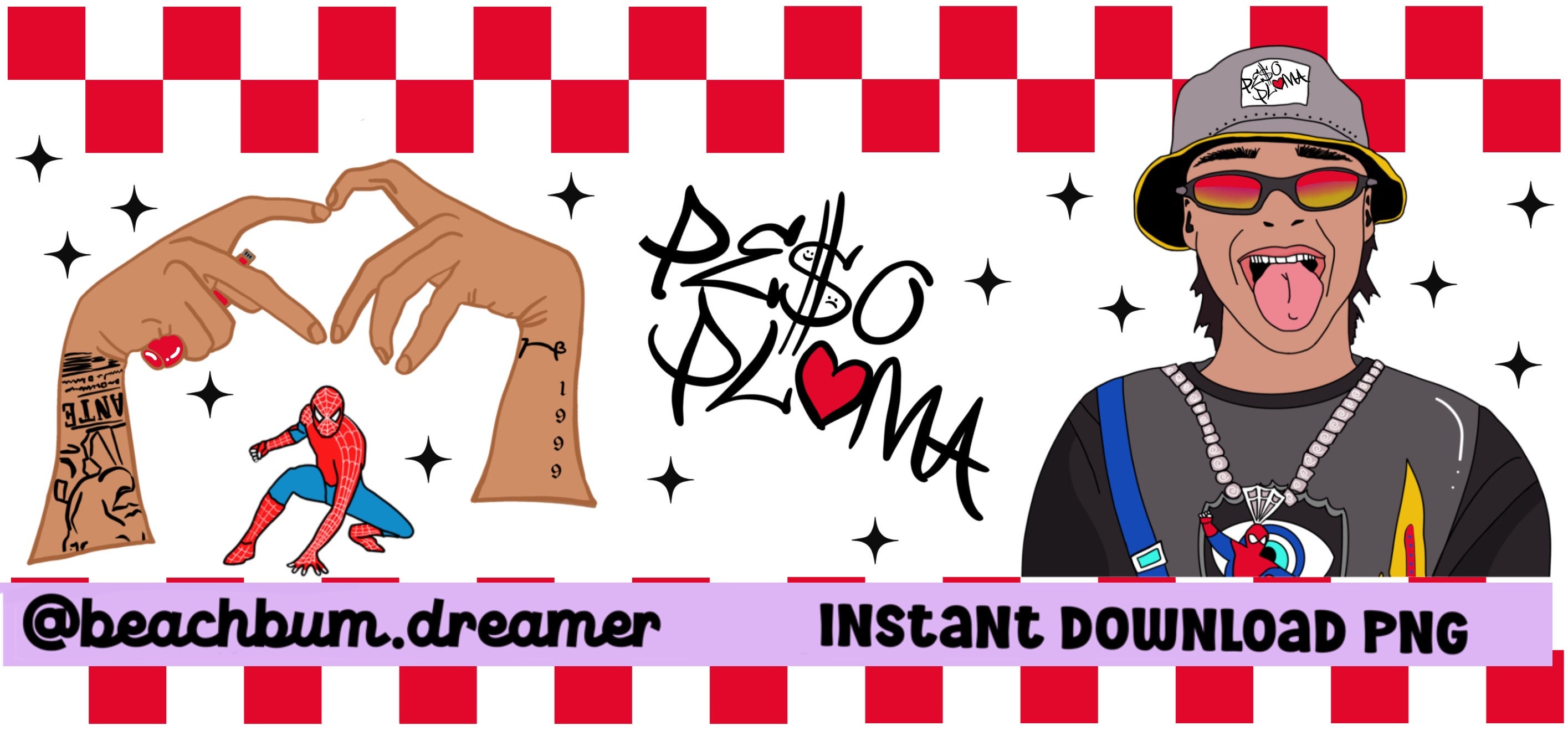 16oz Peso Pluma Libbey Cup PNG Sublimation File Doble P - Etsy