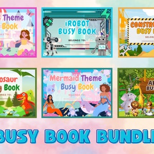 Editable Bundle Busy Book - Etsy