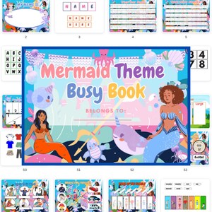 Editable Bundle Busy Book - Etsy
