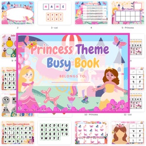 Editable Bundle Busy Book - Etsy