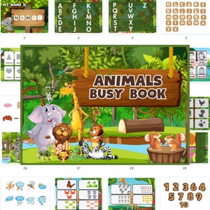 Editable Bundle Busy Book - Etsy