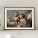 2 Cherubs Art Print - Cupid Prints - Religious Home Decor Angels ...