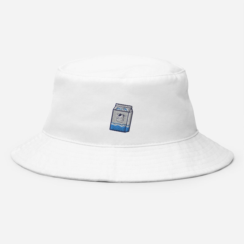 Simple Cute Milk Carton Bucket Hat - Etsy