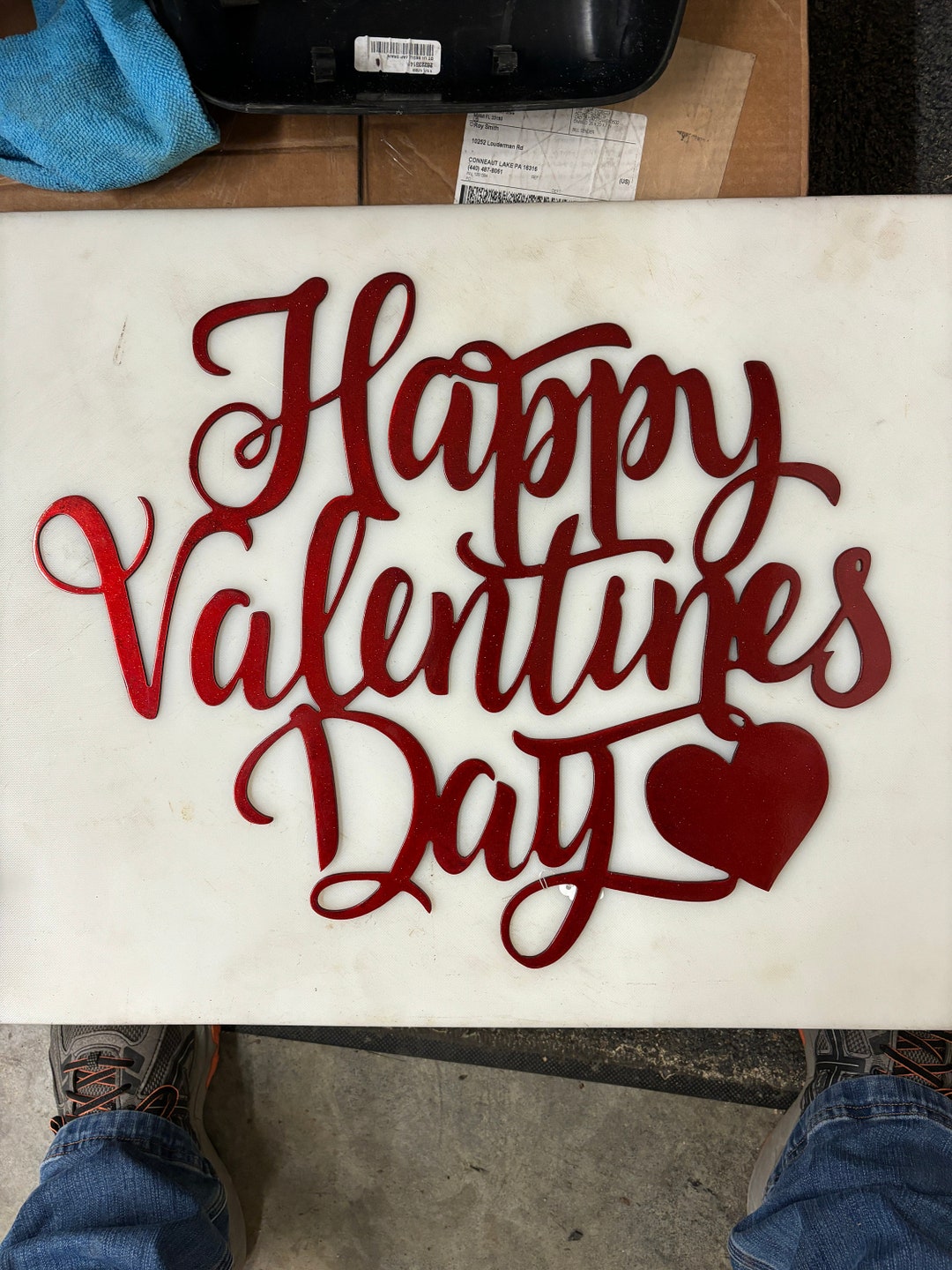 Happy Valentines Day Sign - Etsy