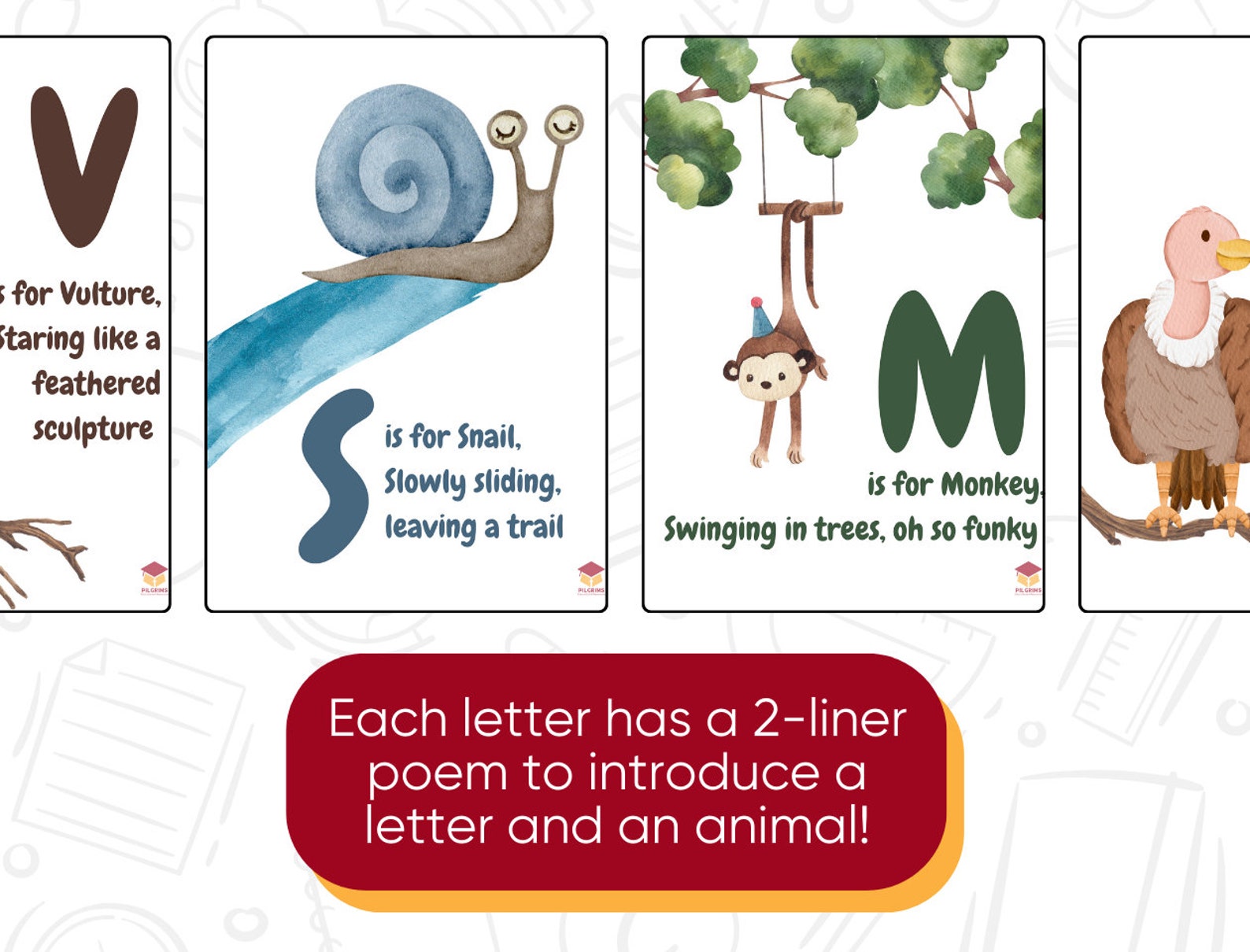 FREEBIE INSIDE Animal Alphabet With Poems for Kids Ebook / Pdf Get FREE ...