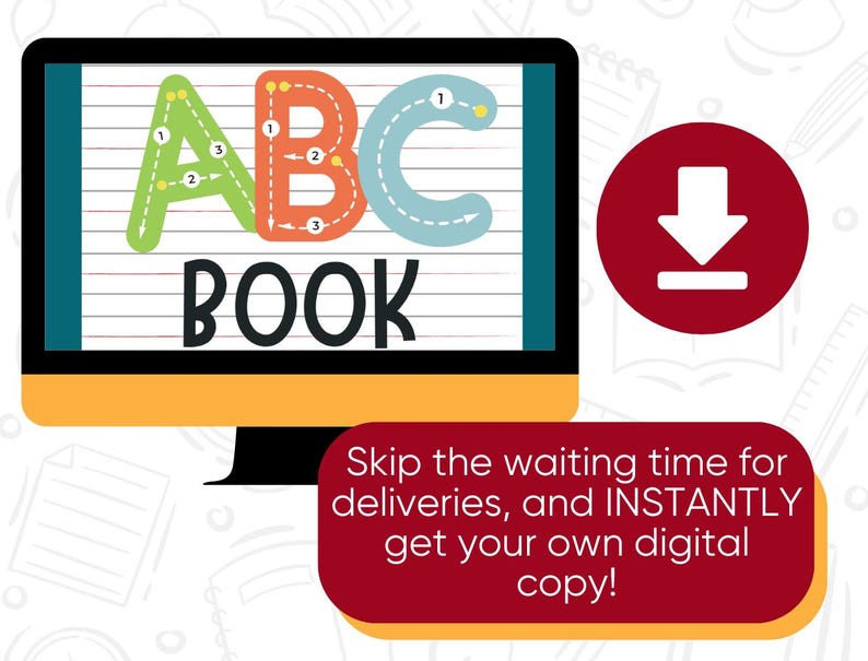 Alphabet Writing Book Kids Printable Writing Alphabet Practice Writing ...