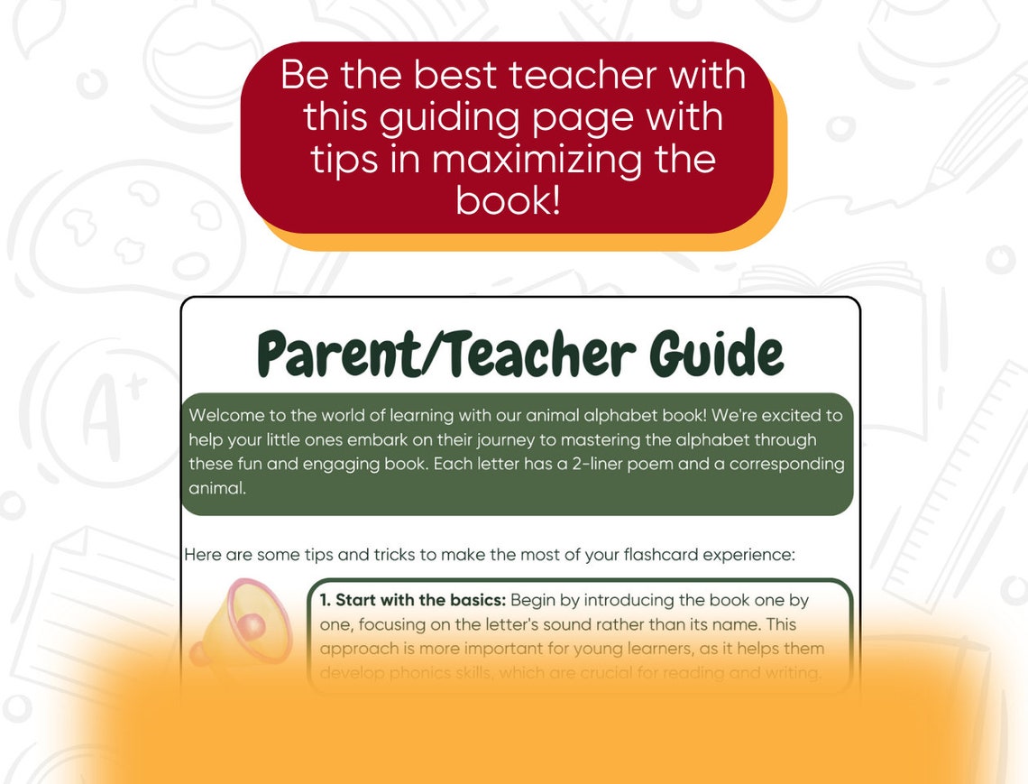 Animal Alphabet Poems Kids Alphabet Cards Animal ABC Kids Short Poems ...