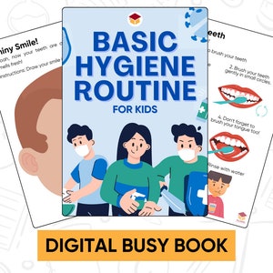 Kids Morning Menu Activity Book Kids Morning Routine Worksheets ...