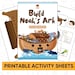 Build Noah's Ark Printable Activity Sheets for Kids Prek Printables ...