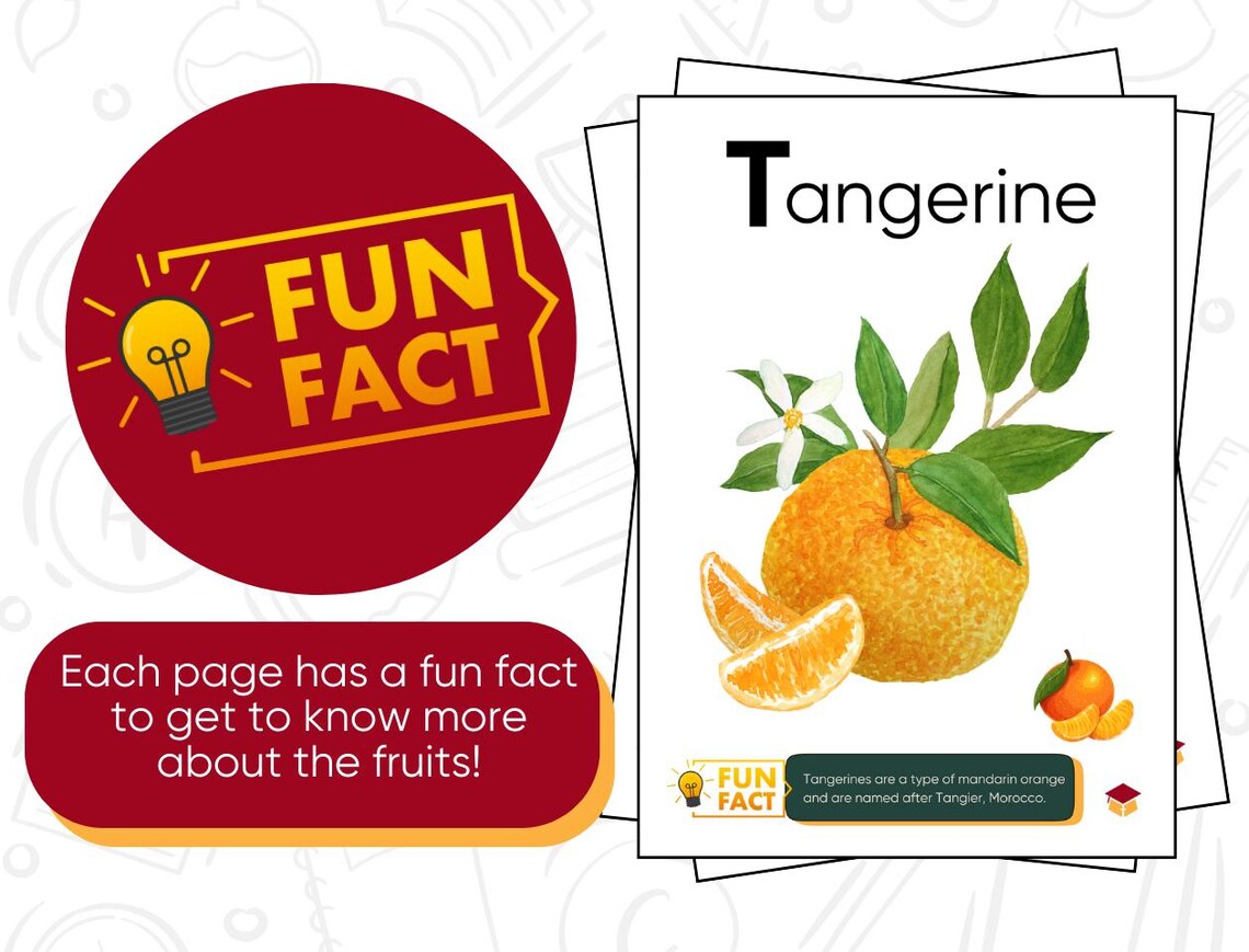 FREEBIE INSIDE Printable Alphabet Fruits Learning ABC With Fruits ...