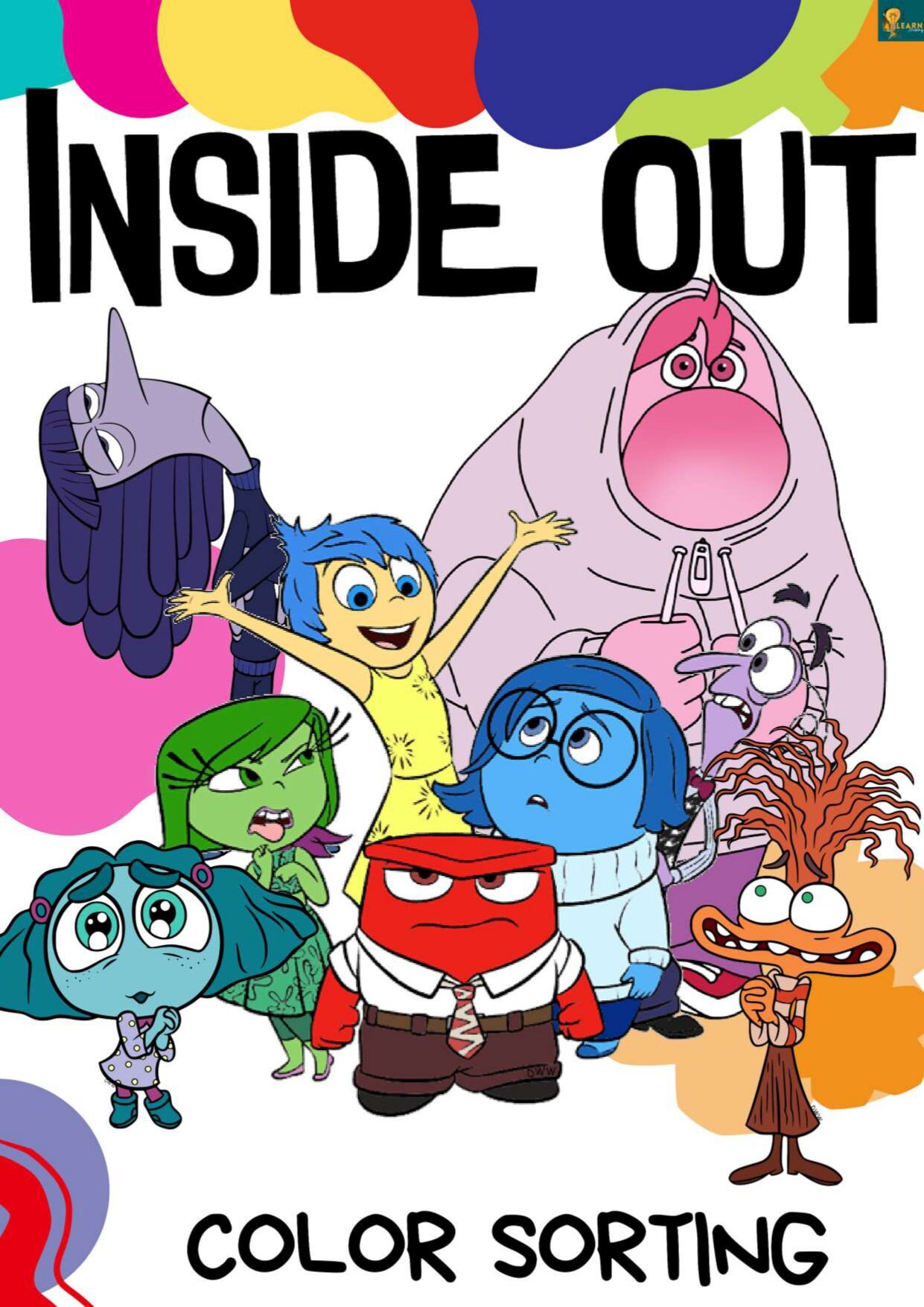 INSIDE OUT Activity Book - Etsy