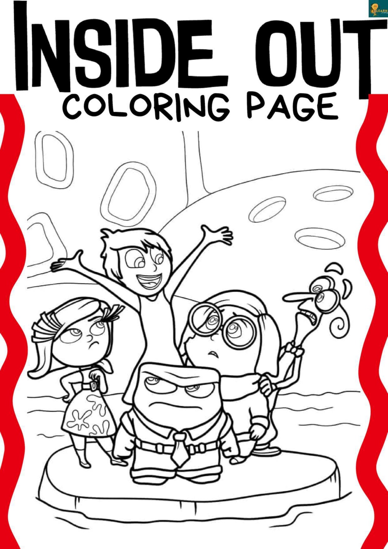 INSIDE OUT Activity Book - Etsy