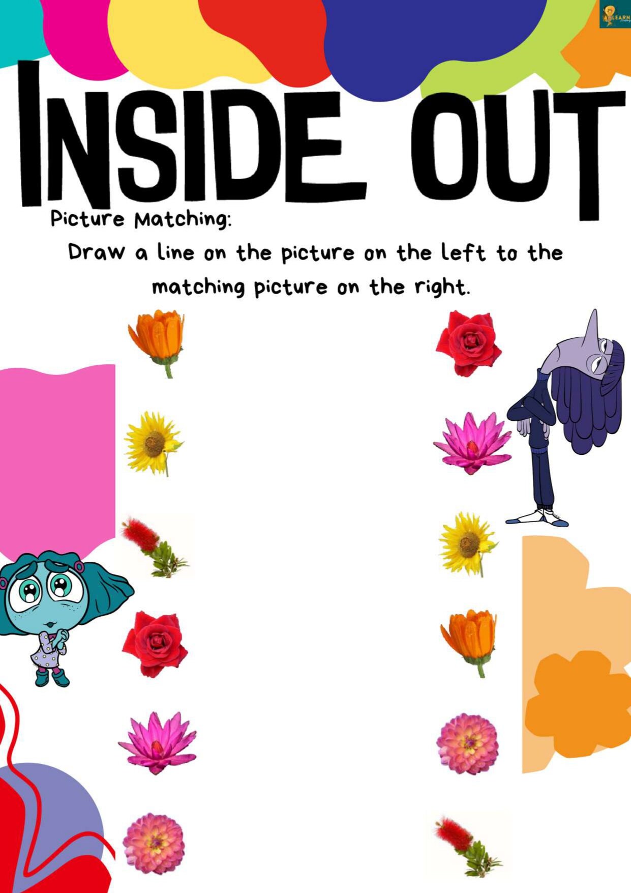 INSIDE OUT Activity Book - Etsy