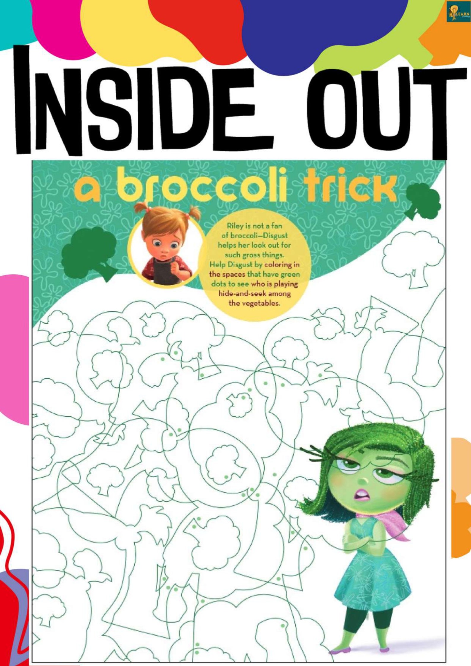 INSIDE OUT Activity Book - Etsy