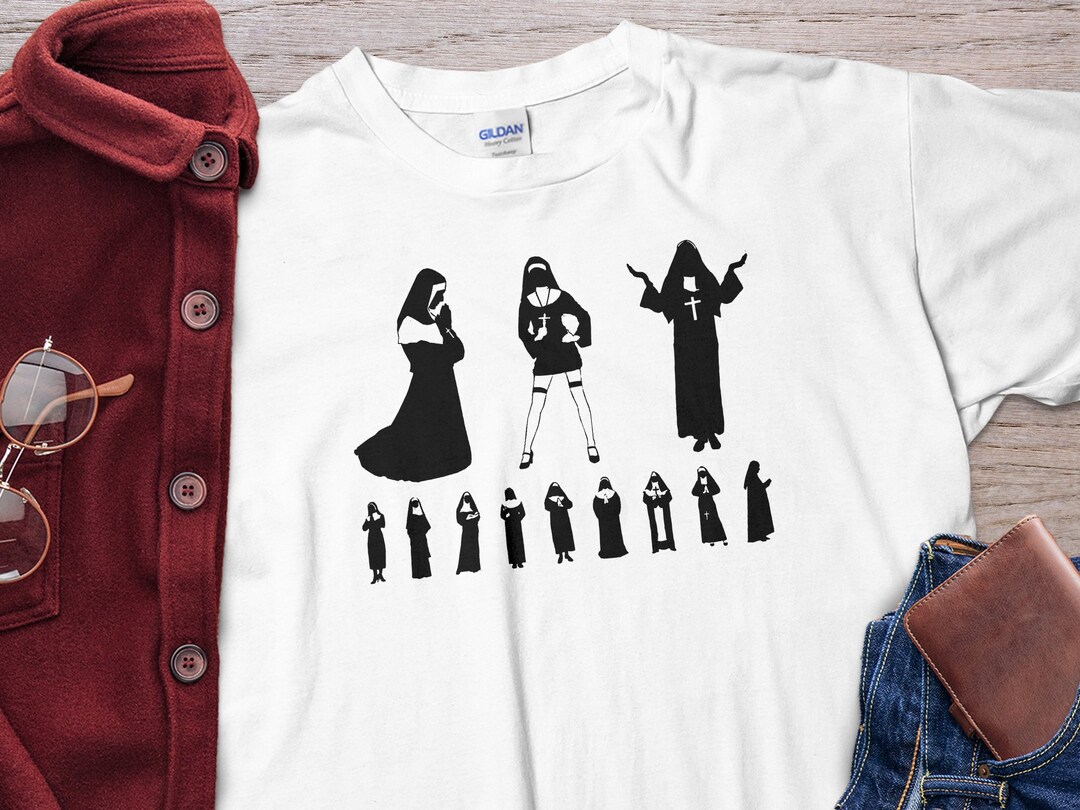 Funny Nun Outfit Unholy Nun Shirt Nun Shirt Nun Unisex T-shirt - Etsy