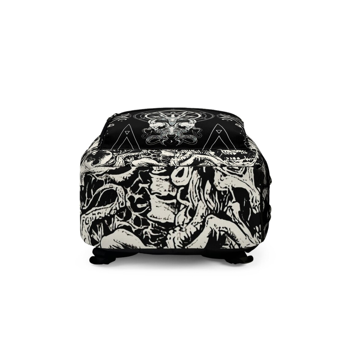 Skull and Satanic Backpack, Skeleton Backpack, Skull Backpack, Skeleton ...