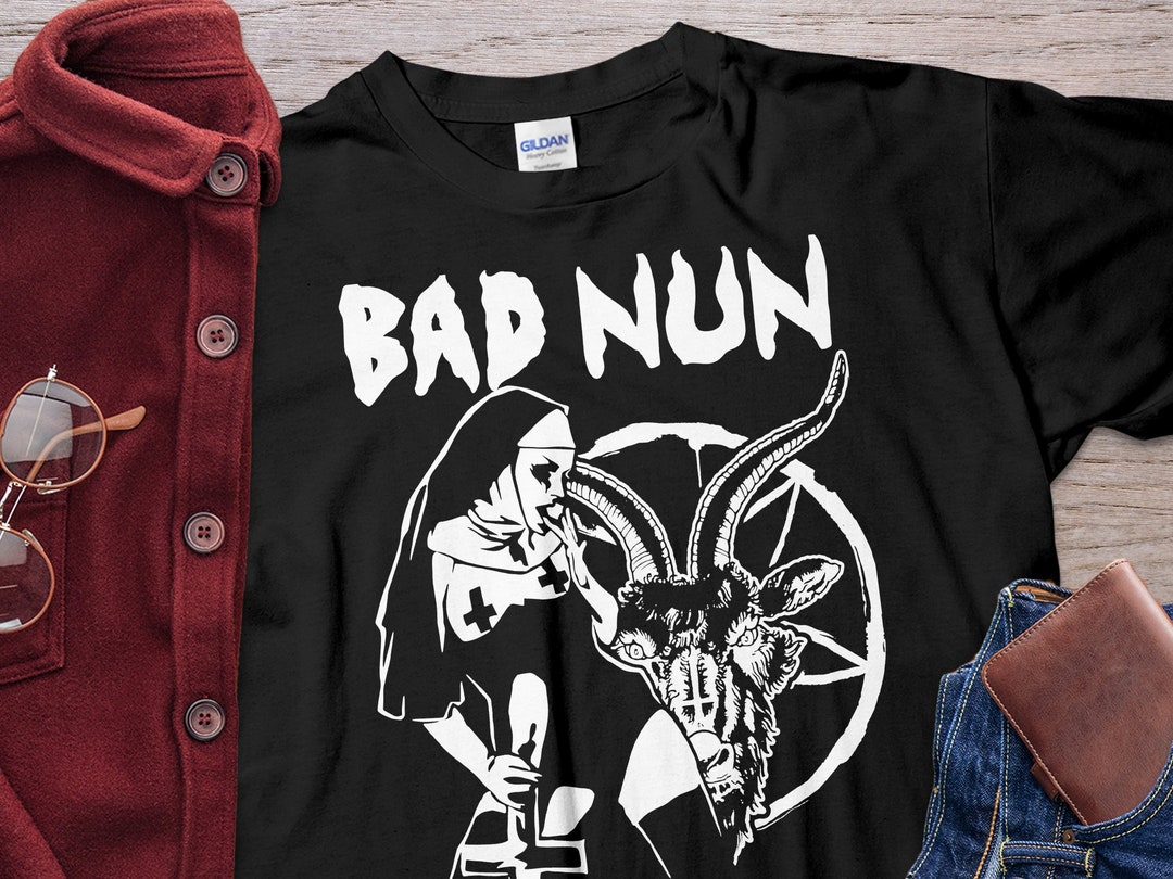 Sexy Bad Nun Satan Unholy Nun Shirt Unisex T-shirt - Etsy