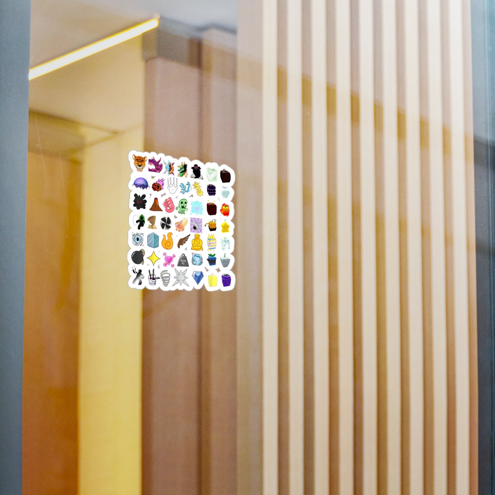 Devil Fruit Sticker, Devil's Fruit of Blox Fruit Sticker - Etsy