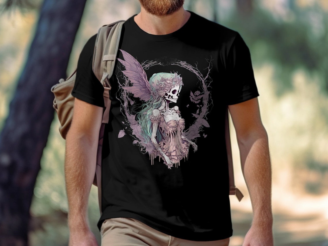 Goth Fairycore Shirt Aesthetic Gothic Fairy Shirt Aesthetic - Etsy