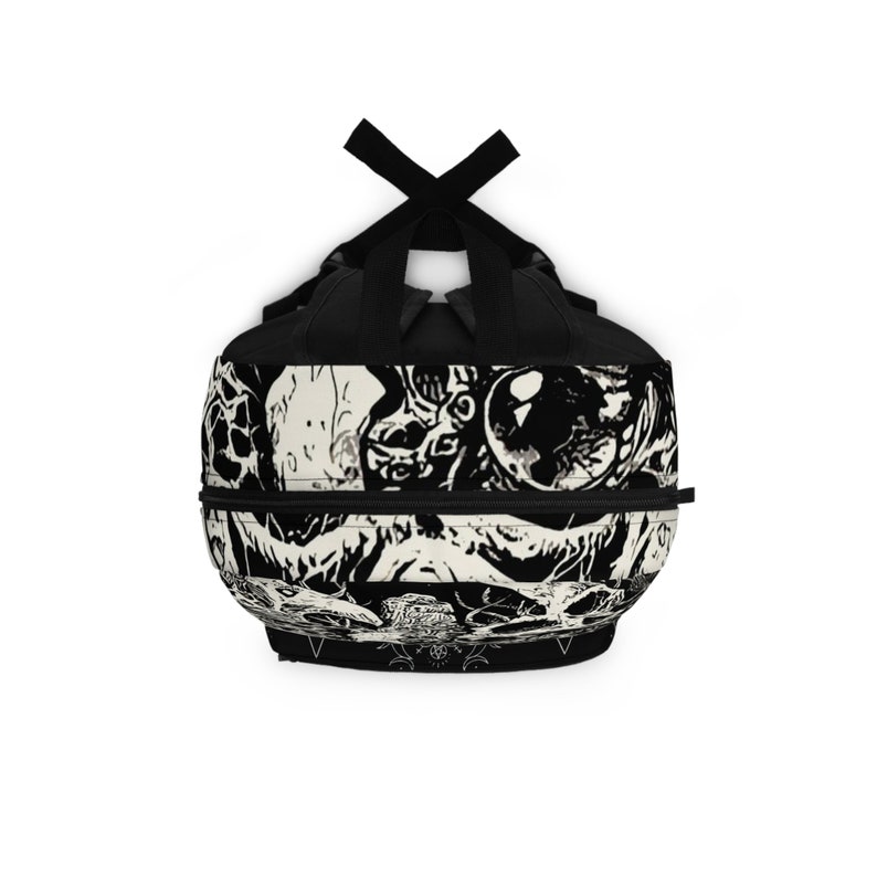 Skull and Satanic Backpack, Skeleton Backpack, Skull Backpack, Skeleton ...