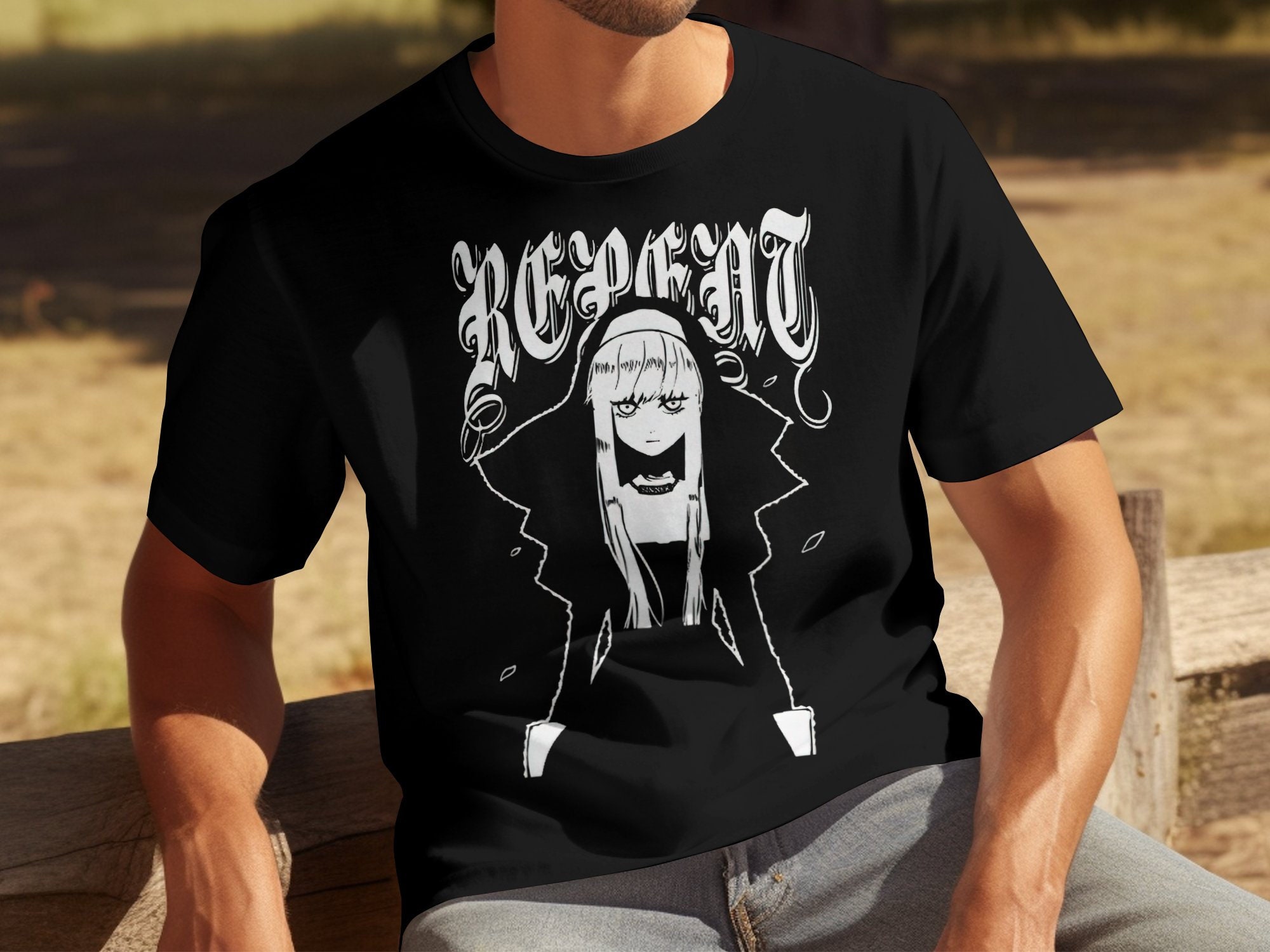 REPENT SINNER Nun Aesthetic Cute Anime Nuns Tshirt Unholy Nun Shirt ...