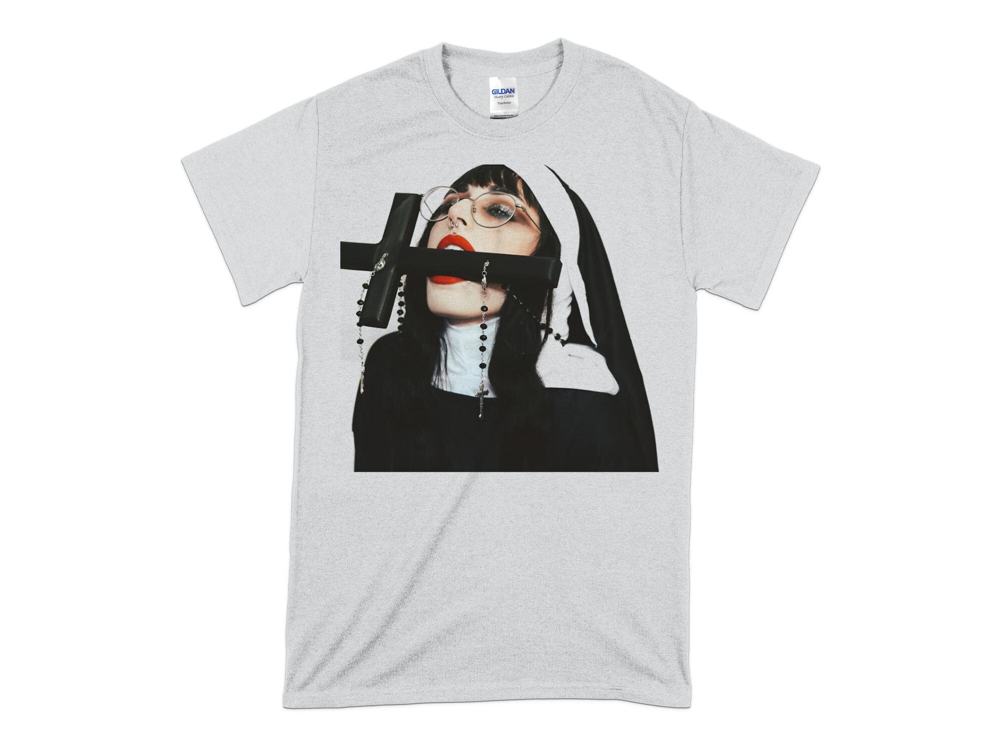 Sexy Gagged Nun Sexy Unholy Nun Shirt Unisex T-shirt - Etsy Canada