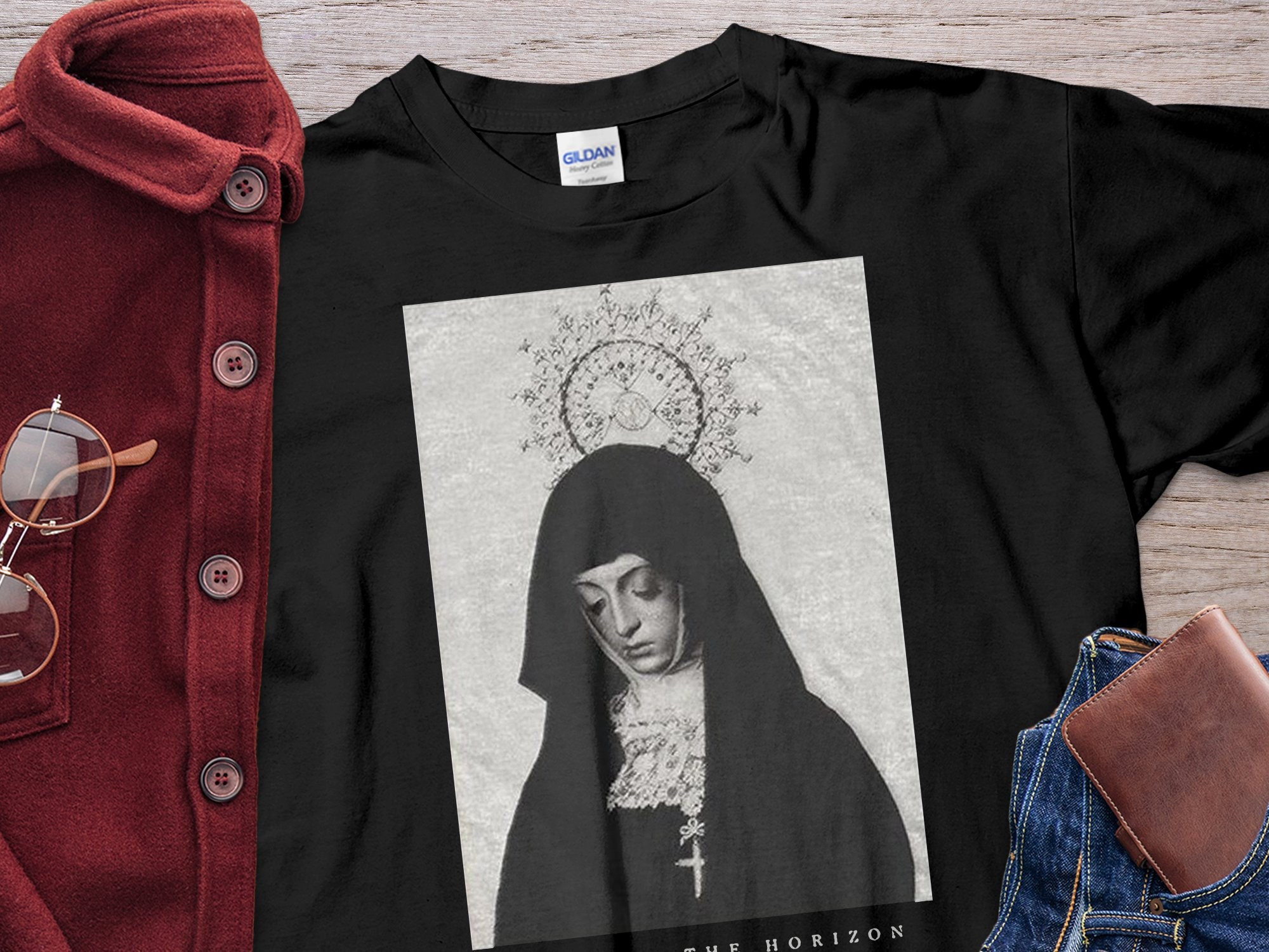 Bring Me Horizon Nun Art Unholy Nun Unisex T-shirt - Etsy