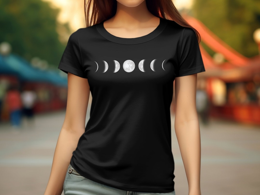 Moon Phases Lunar Gothic Goth Witchy Wicca Grunge Witchcraft - Etsy