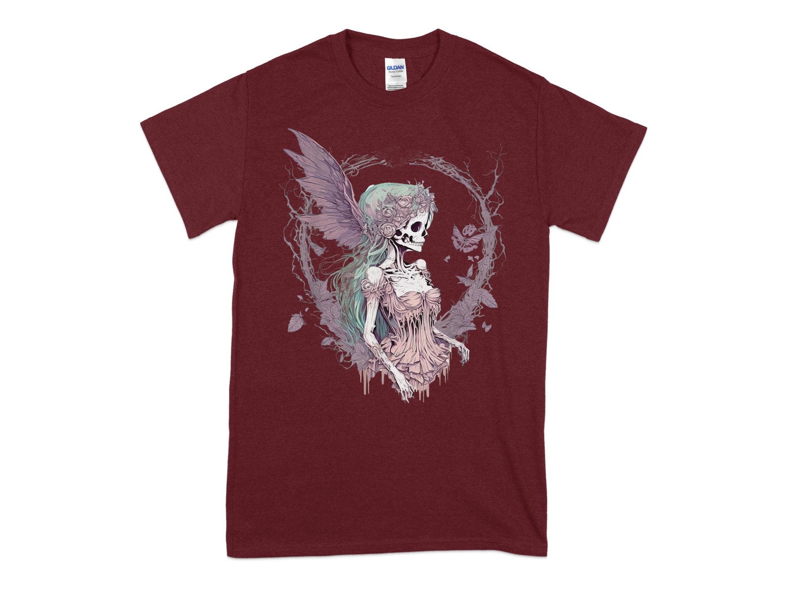 Goth Fairycore Shirt, Aesthetic Gothic Fairy Shirt, Aesthetic T-shirt ...