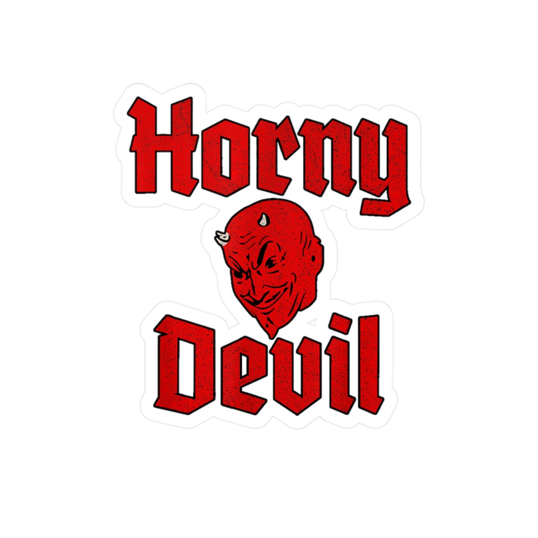 Sizzle in Sin Sticker, Horny Devil Sticker, Temptation Unleashed ...
