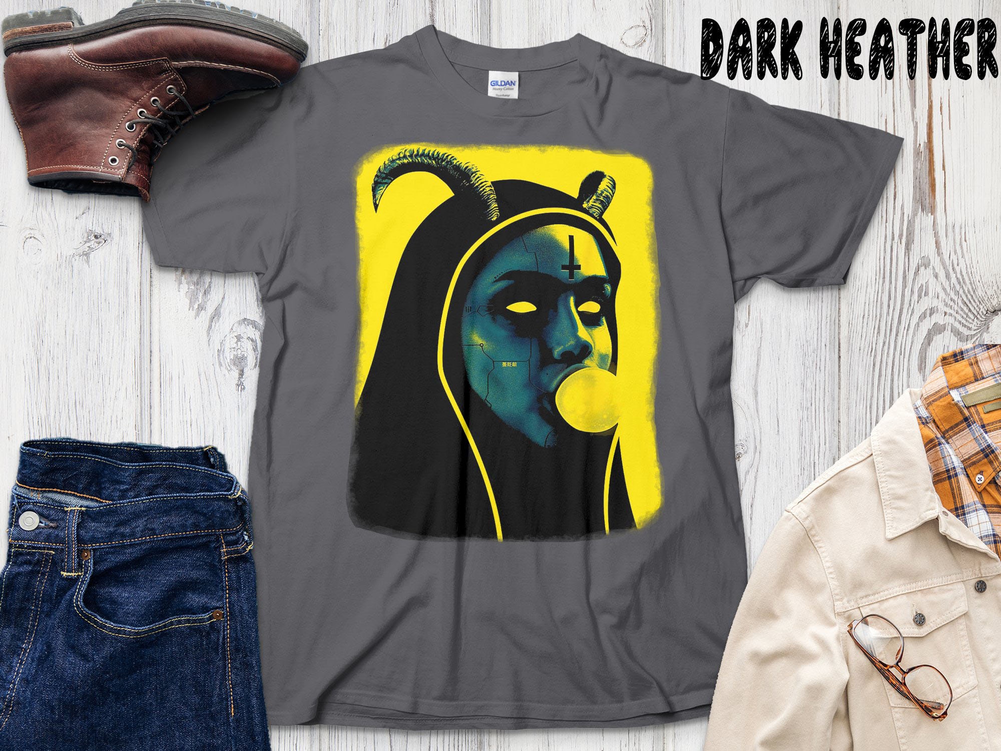 Occult Gothic Dark Satanic Unholy Nun Witchcraft Grunge Goth - Etsy