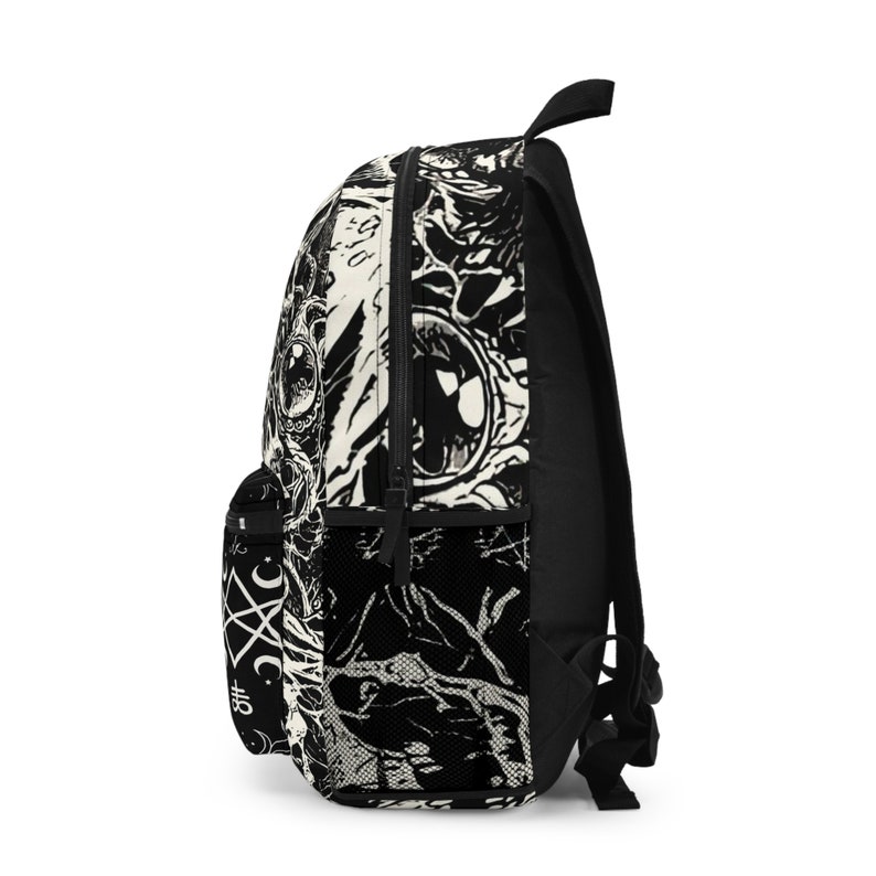 Skull and Satanic Backpack, Skeleton Backpack, Skull Backpack, Skeleton ...