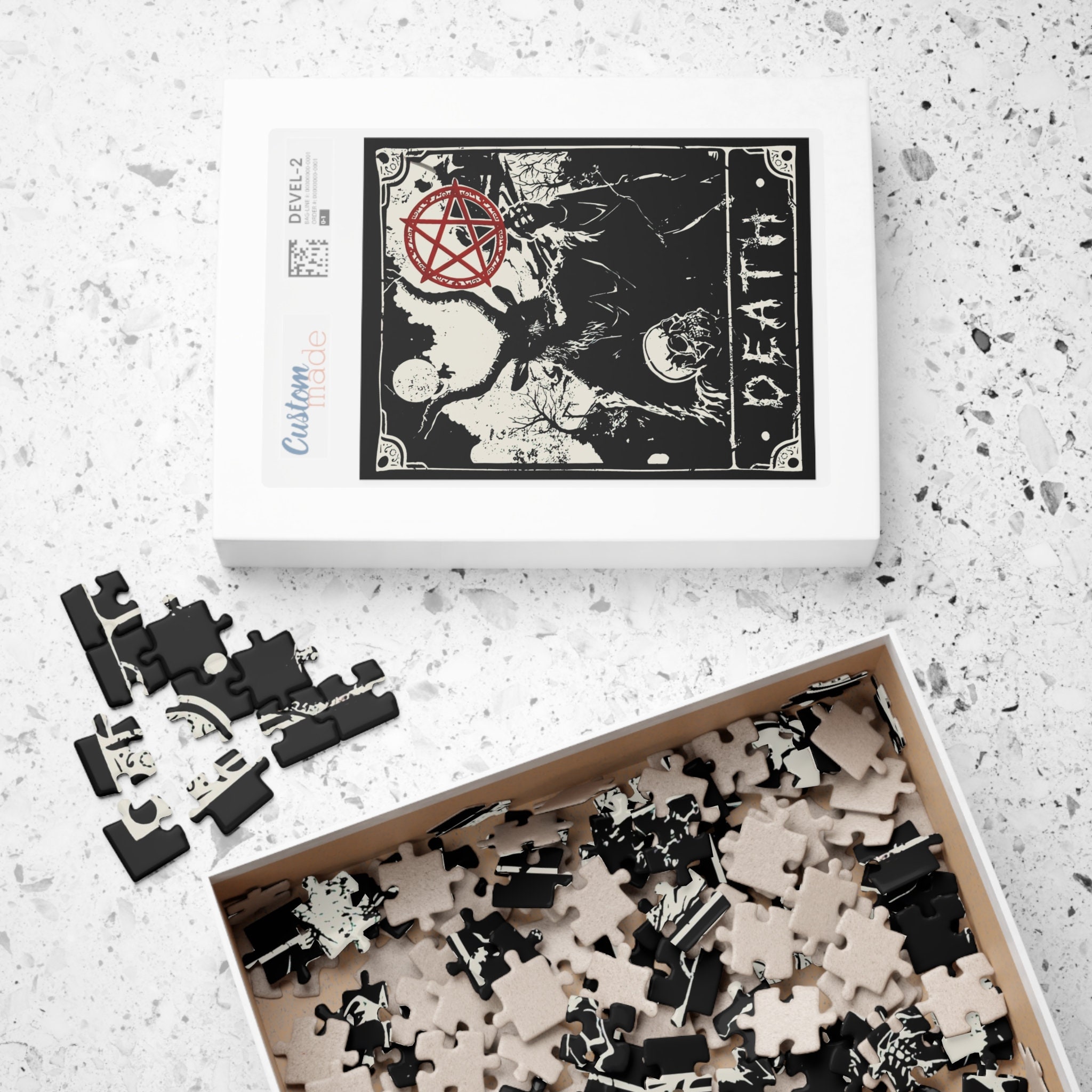 Satan Death Puzzle 110 252 500-piece - Etsy