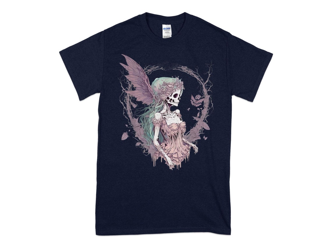 Goth Fairycore Shirt Aesthetic Gothic Fairy Shirt Aesthetic - Etsy