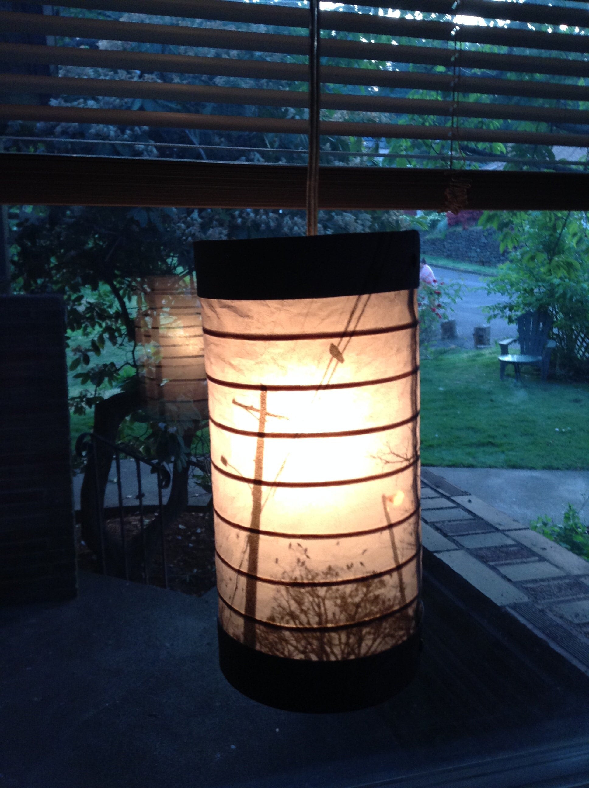 Paper Lantern, Japanese Style Lantern, Garden Lighting, Hanging Lamp ...