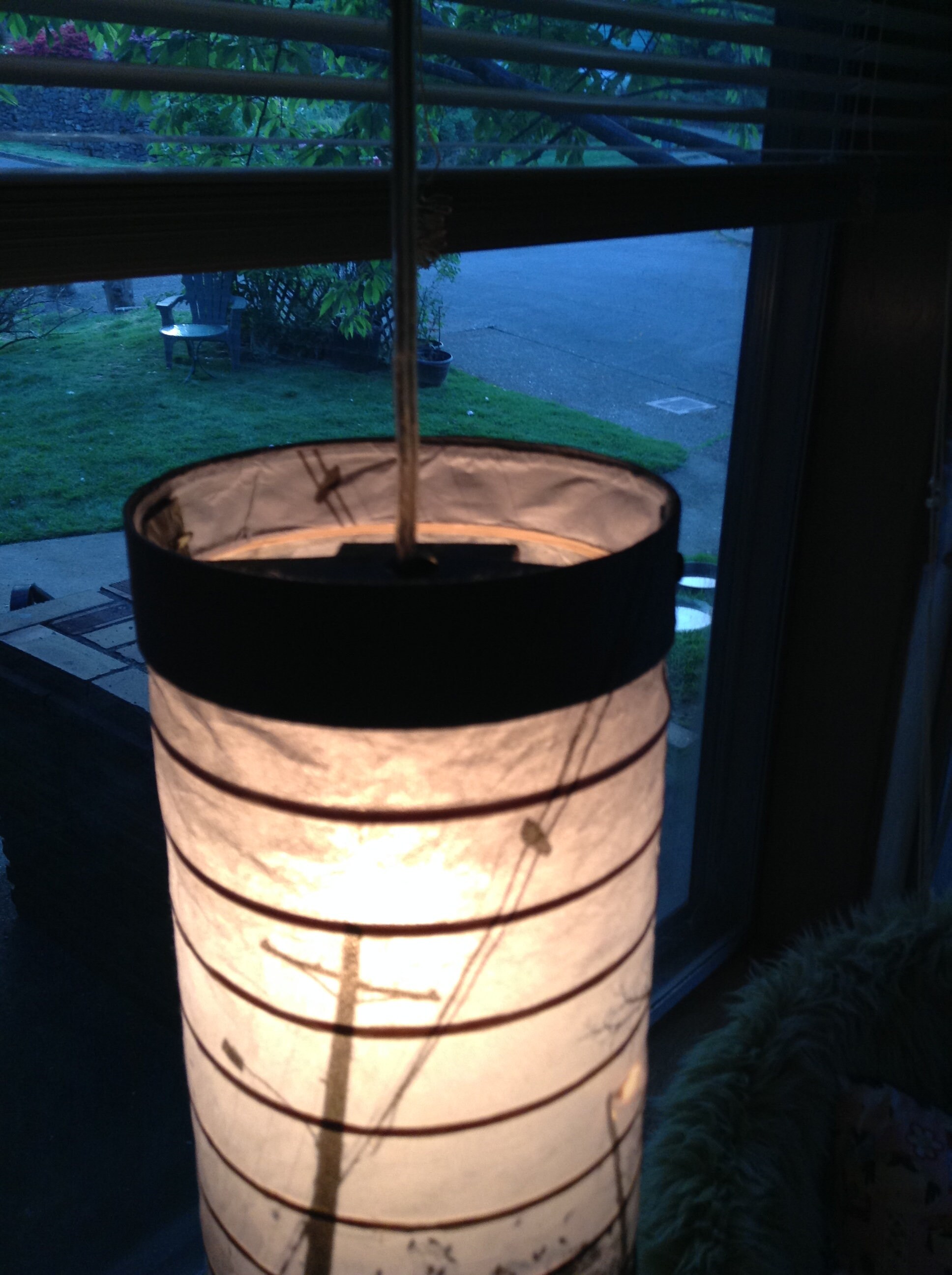 Paper Lantern, Japanese Style Lantern, Garden Lighting, Hanging Lamp ...