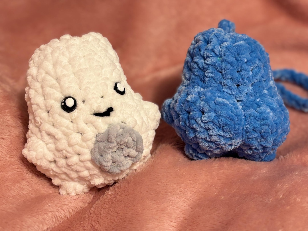 Thicc Air and Water Sprite Plushies - Etsy UK