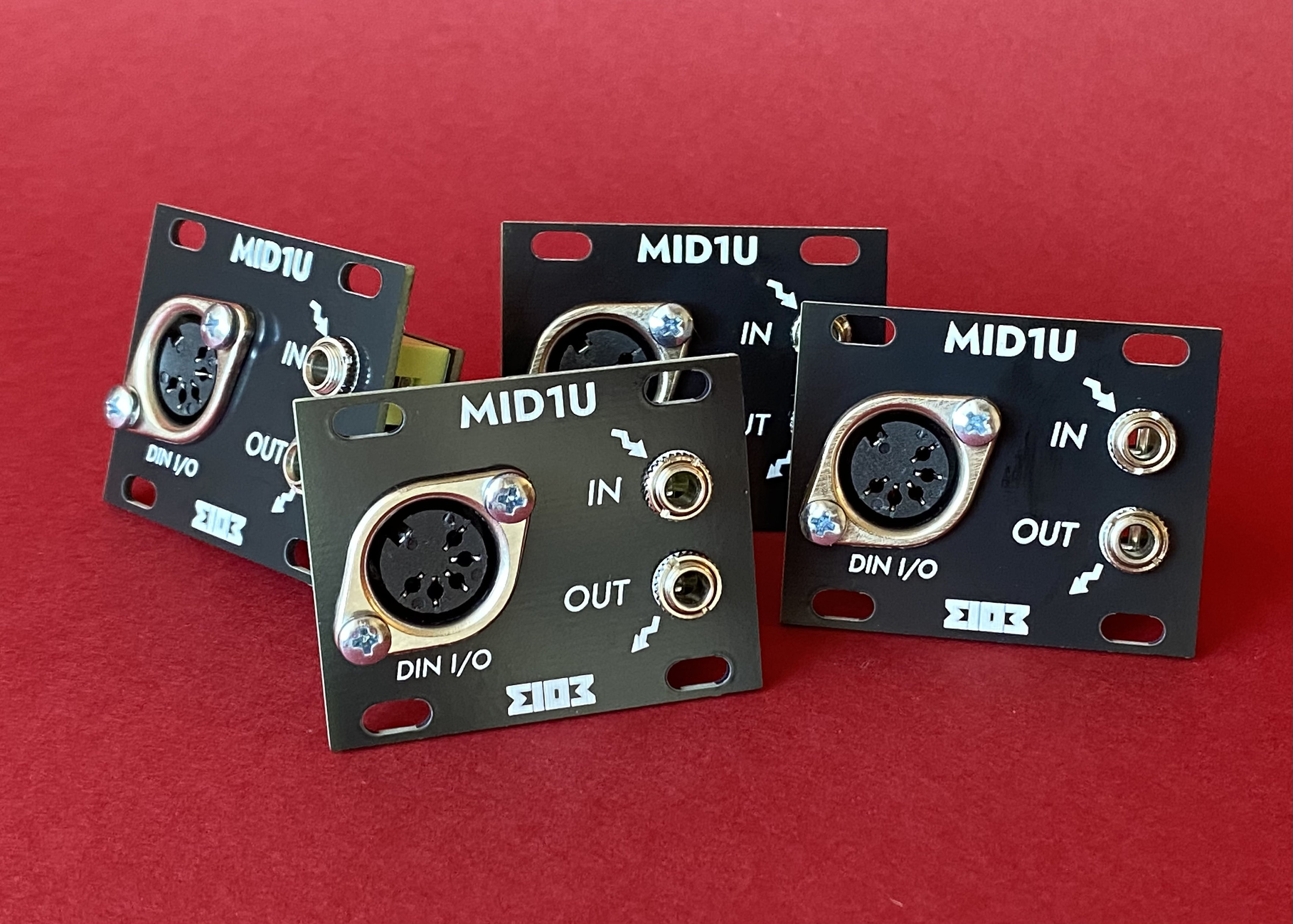 MID1U - TRS MIDI and DIN Breakout 1U 10HP Module - Etsy
