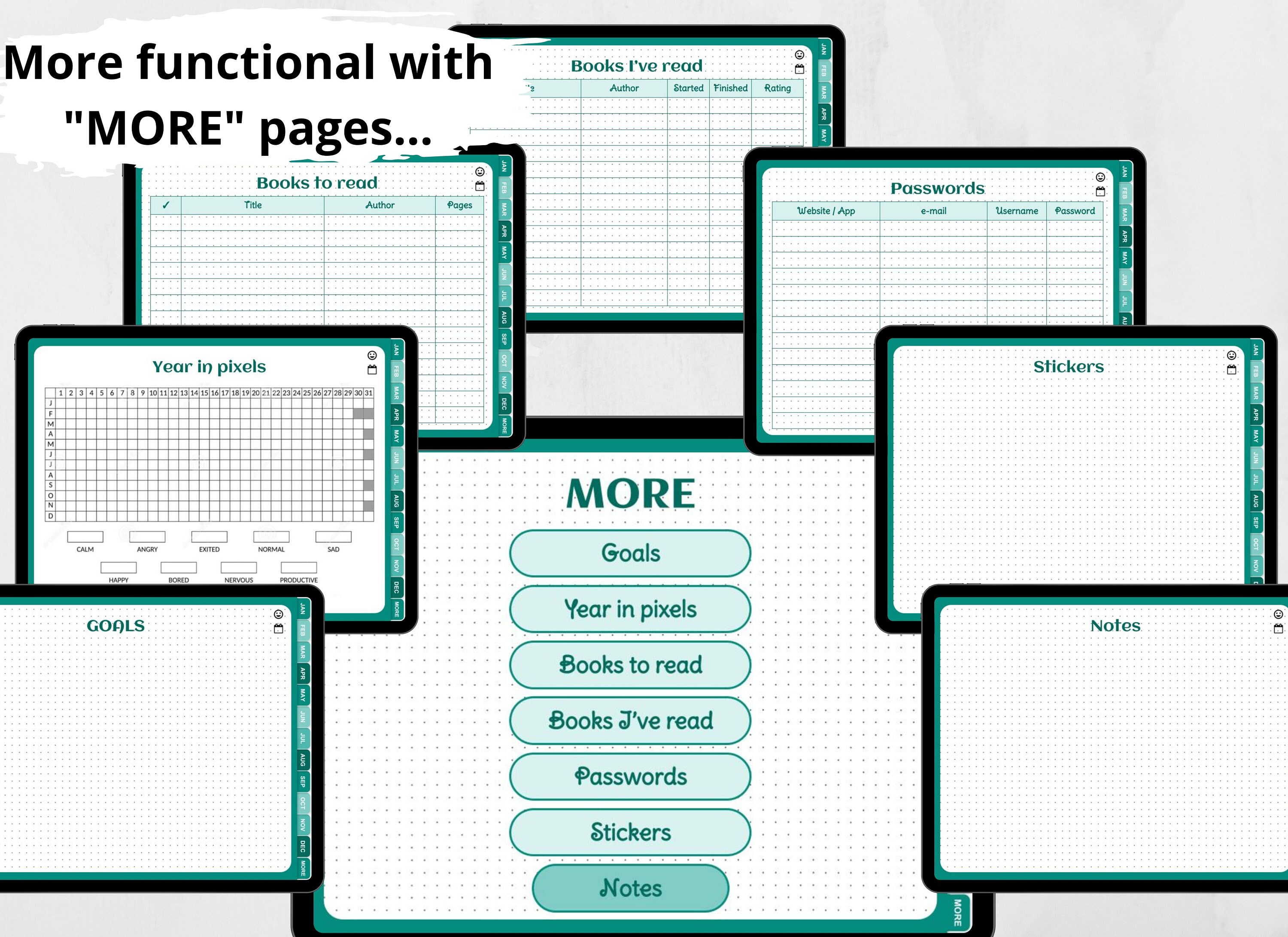 2024 Digital Back to School Planner Goodnotes Planner - Etsy