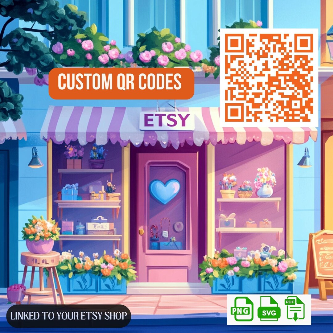 Custom QR Code Personalized Qr Code Design for Events, Menus QR Social ...