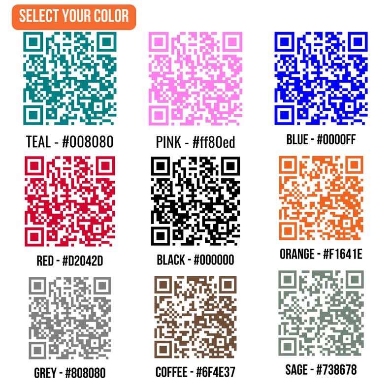 Custom QR Code Personalized Qr Code Design for Events, Menus QR Social ...