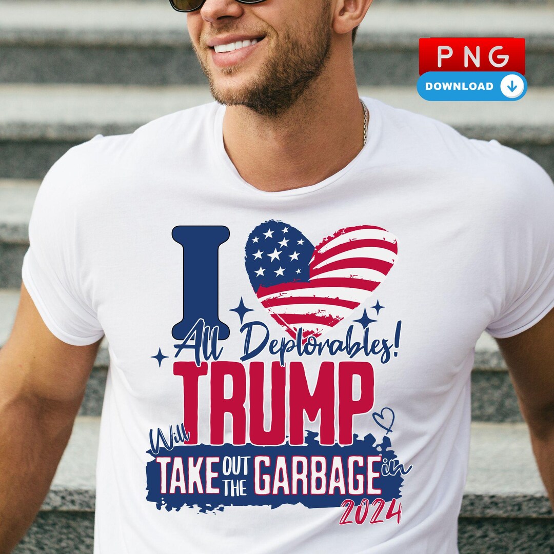 Deplorable Garbage PNG Bundle, Trump Supporter Garbage Vote Trump Png ...