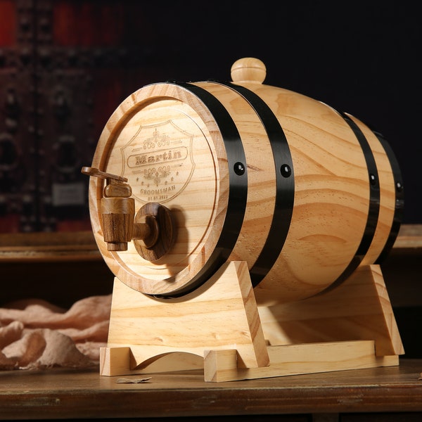 Mini Whiskey Barrel - Etsy
