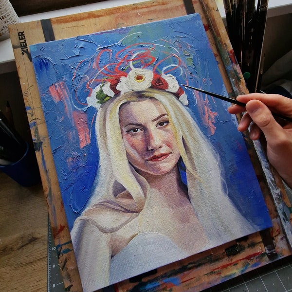 Handmade Oil Paintings Custom Commission - Etsy