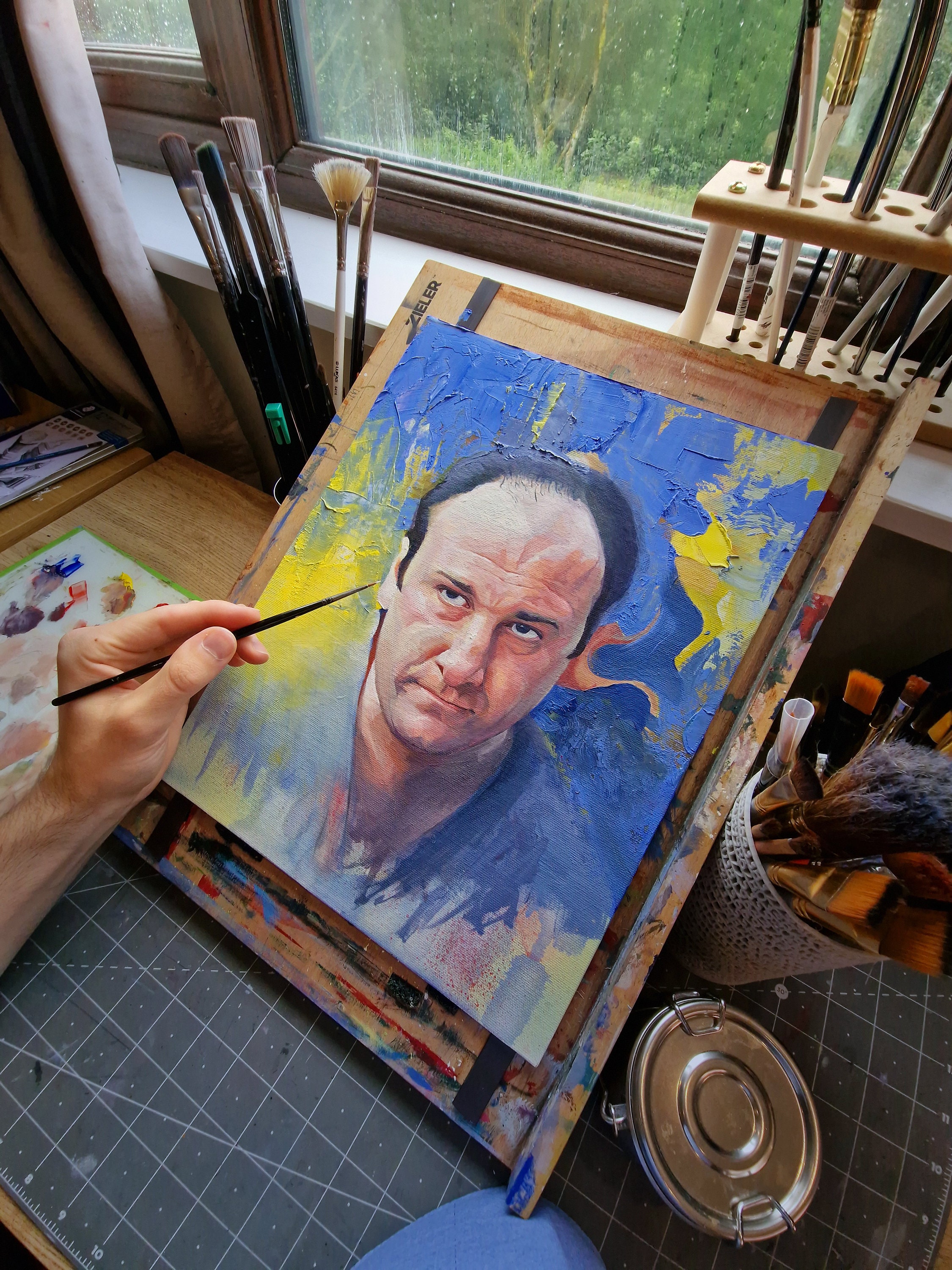 Custom Oil Painting Portrait From Photo, Handmade Commission Portrait ...
