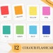 Flashcards Colors for Teaching Montessori Flashcards Pre-school Cards ...